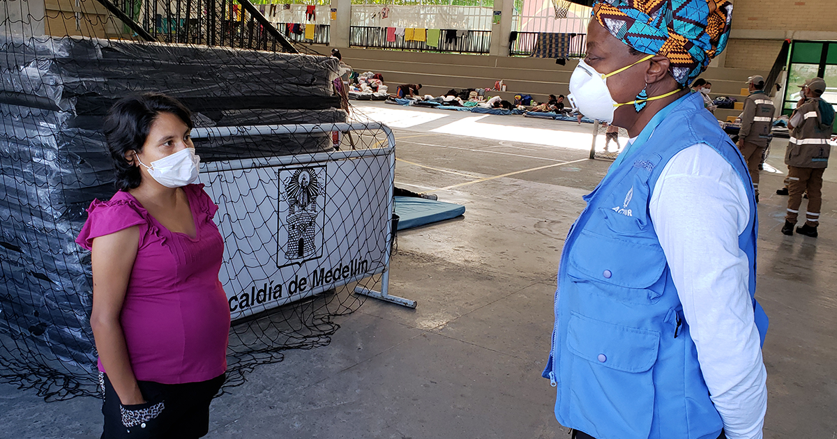 American aid worker on the frontlines of coronavirus response in Colombia